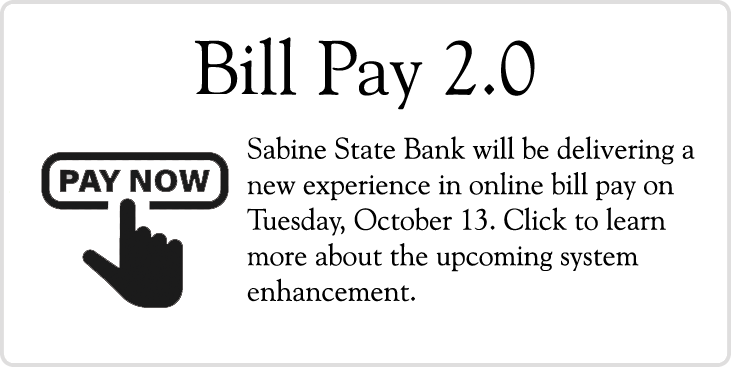 Sabine State Bank - Home